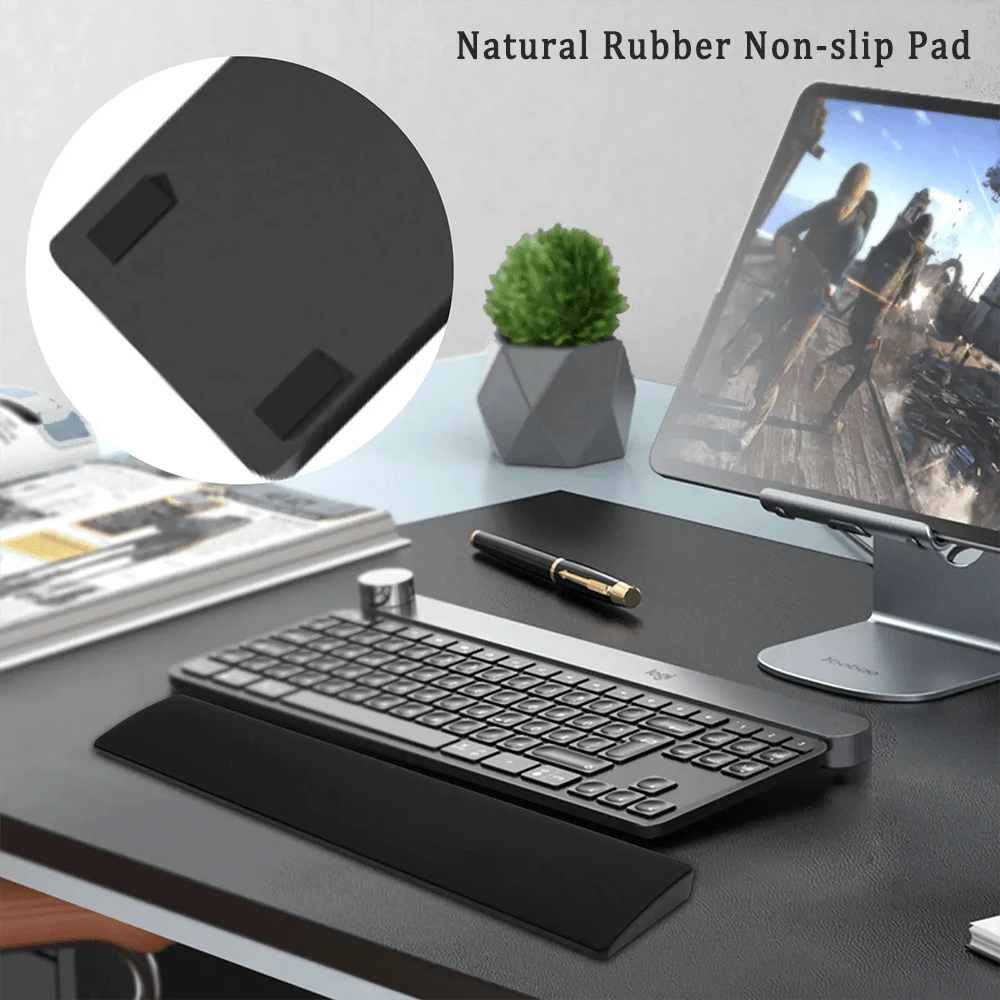 Monsgeek PU Wrist Rest 98 Keys Keyboard Wrist Protector Anti-Slip Base ...