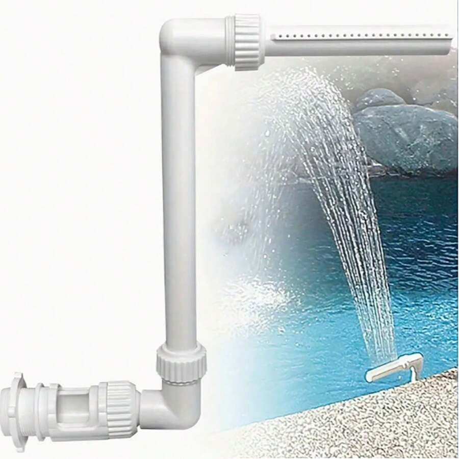 Above Ground And Underground Pool Fountain Double Spray Pool Waterfall ...