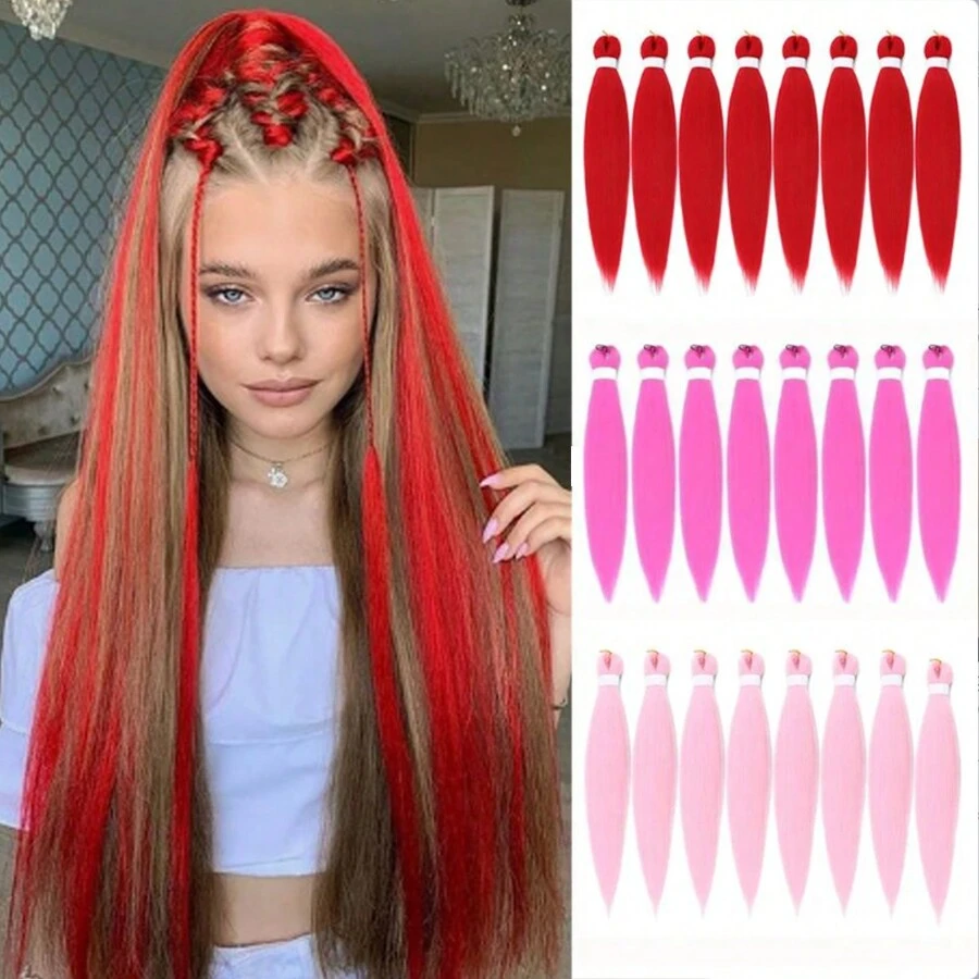 Braiding Hair Pre-Stretched 26 Inch Synthet Jumbo Braiding Hair ...