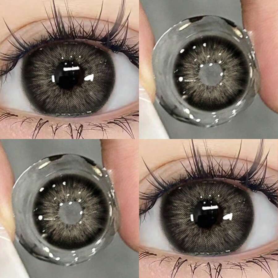 1 Paio Di Lenti A Contatto Colorate Sguardo Naturale Lenti Verdi Lenti Blu Lenti Marroni Per ...
