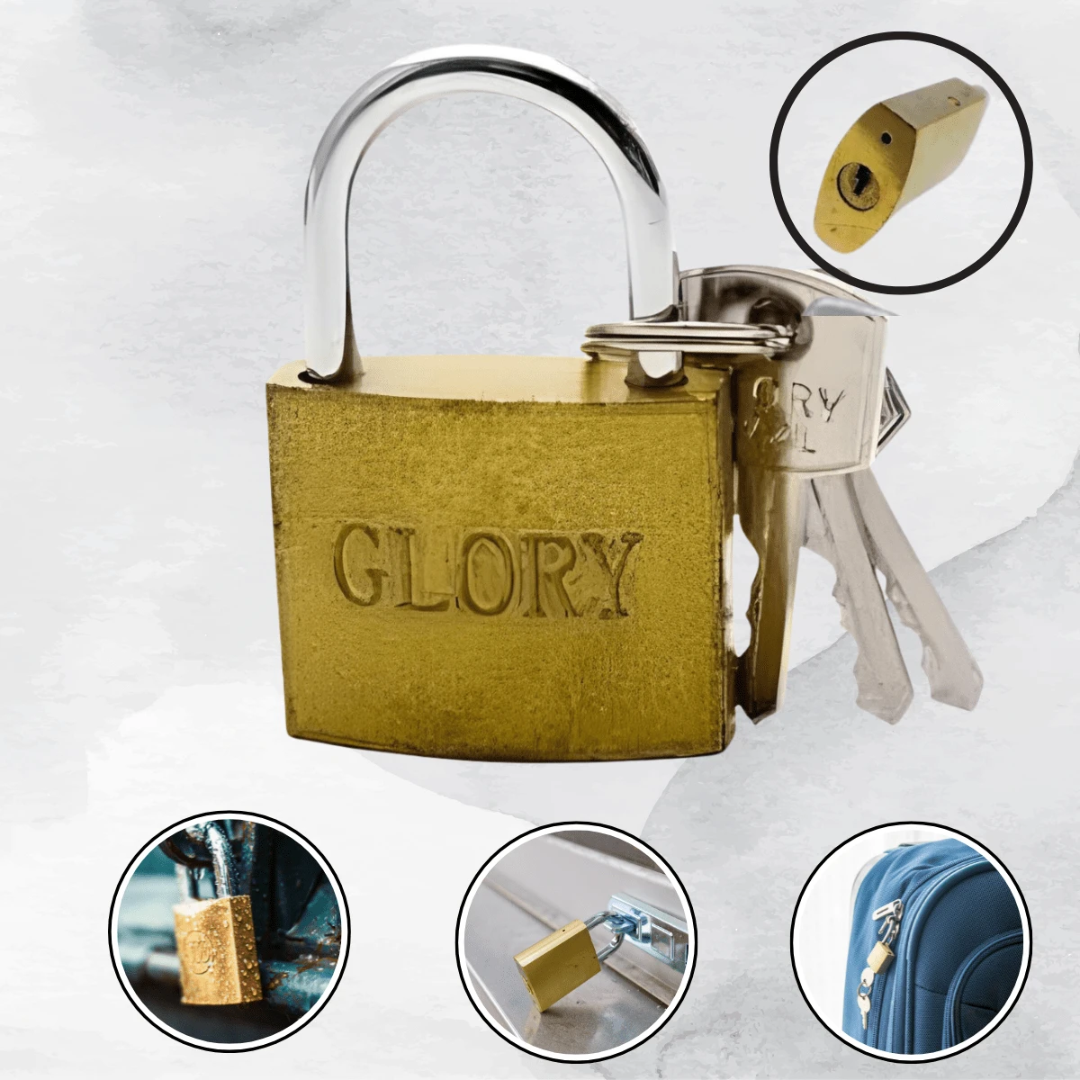 Individual Padlock With Same Key Small 20mm Anti-Theft Resistant For ...