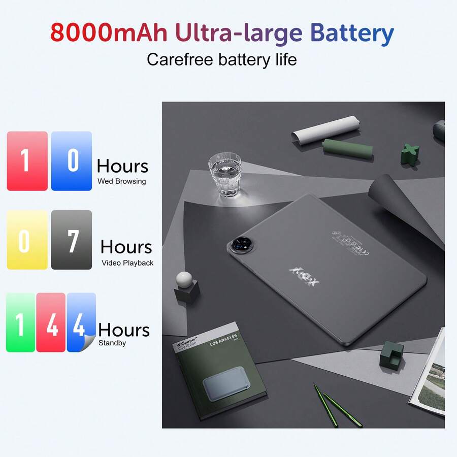 XGODY XGODY Android 14 Tablet 11.0 In 16GB+256GB 5G Wi-Fi 8-Core Dual Camera 13MP 7000mAh HD ...