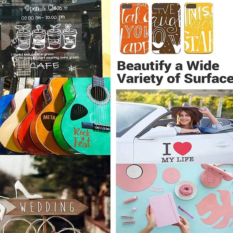 Clear Transfer Paper Tape Vinyl Application Tape Grid For Car Wall ...