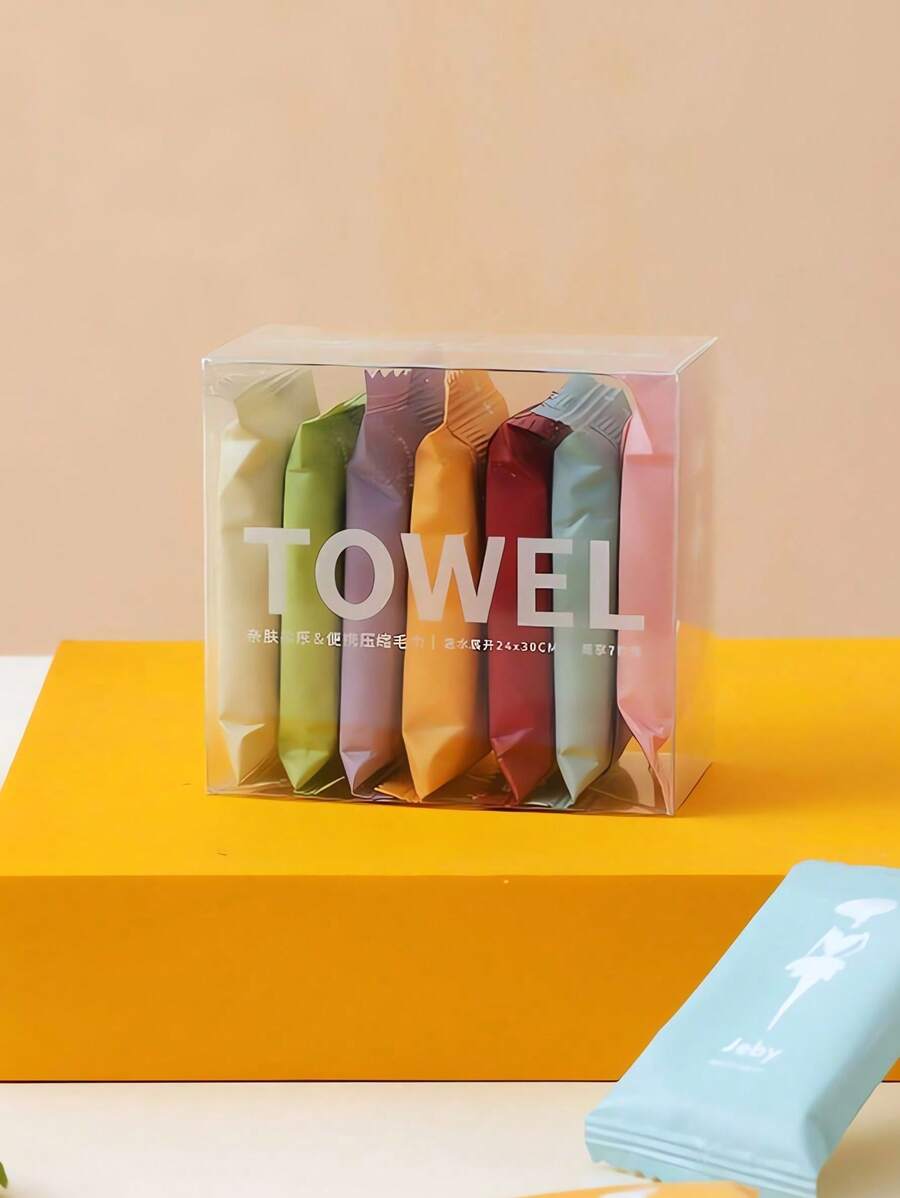 Compressed Disposable Washcloths Travel Portable Facial Cleansing Towel ...