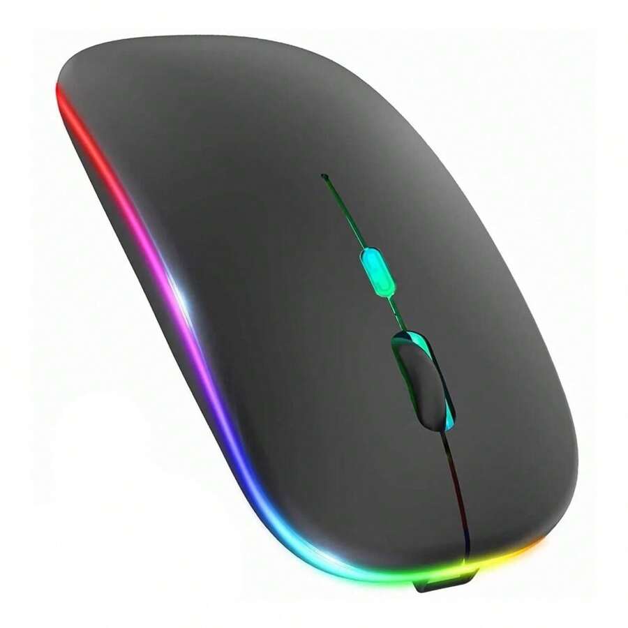 Mouse Wireless Gaming Mouse Rechargeable RGB LED | SHEIN USA