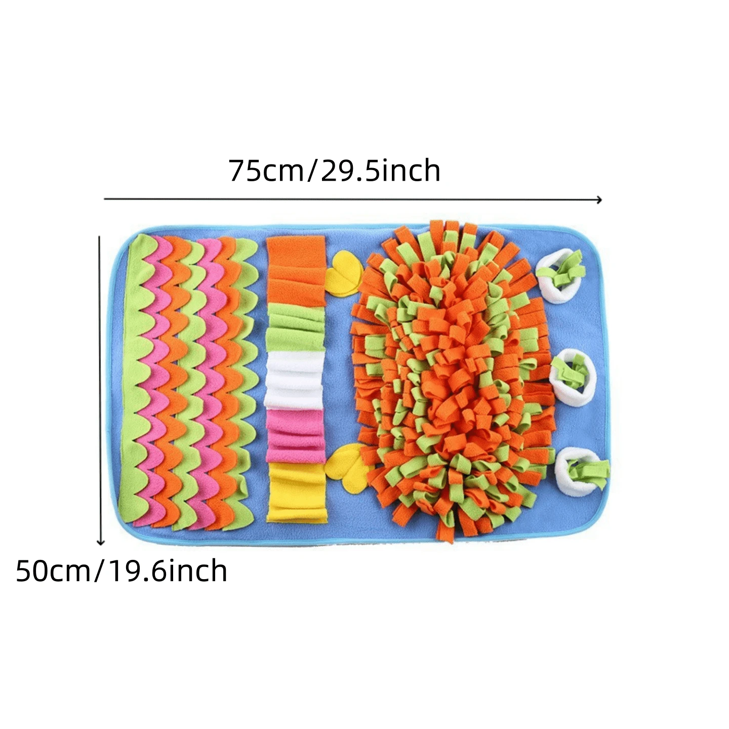 Pet Snuffle Mat Olfactory Training Pad, Interactive Foraging Chew Toys ...