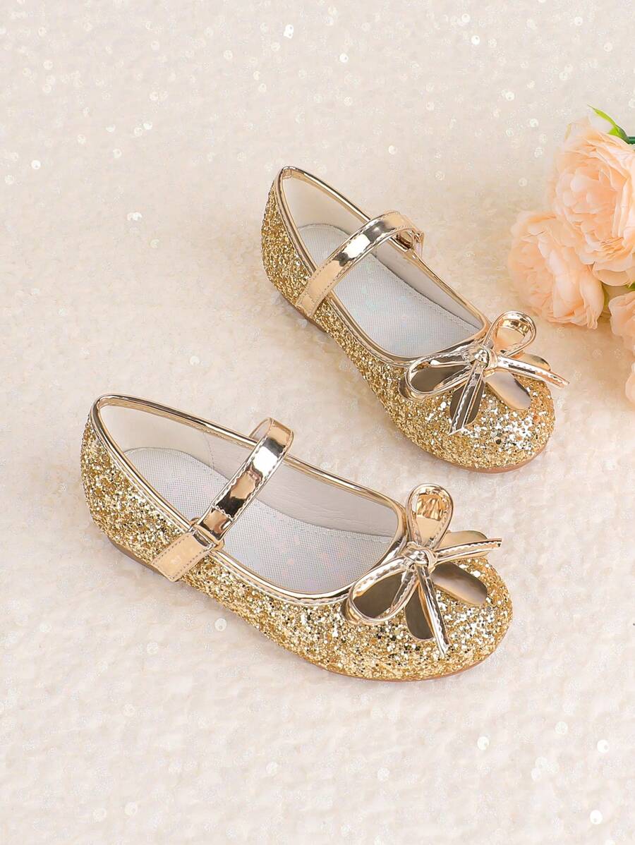 Girls' Dress Shoes Mary Janes Ballet Flats For Flower Girl, Wedding ...