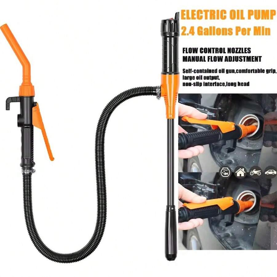 Electric Oil Pump Liquid Transfer Pump Powered Fuel Transfer Pump ...