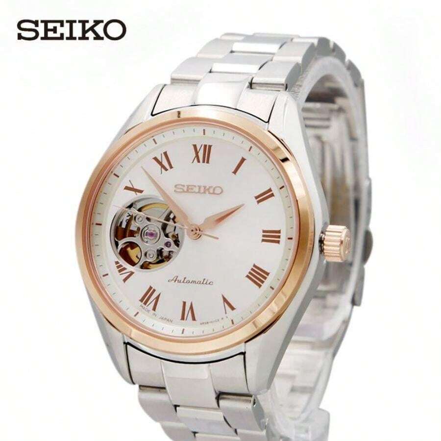 Seiko Presage Series Stainless Steel Belt 100 Meters Waterproof ...