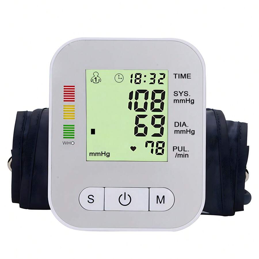 Portable Arm Blood Pressure Monitor Pressure Sensor Monitor BP ...