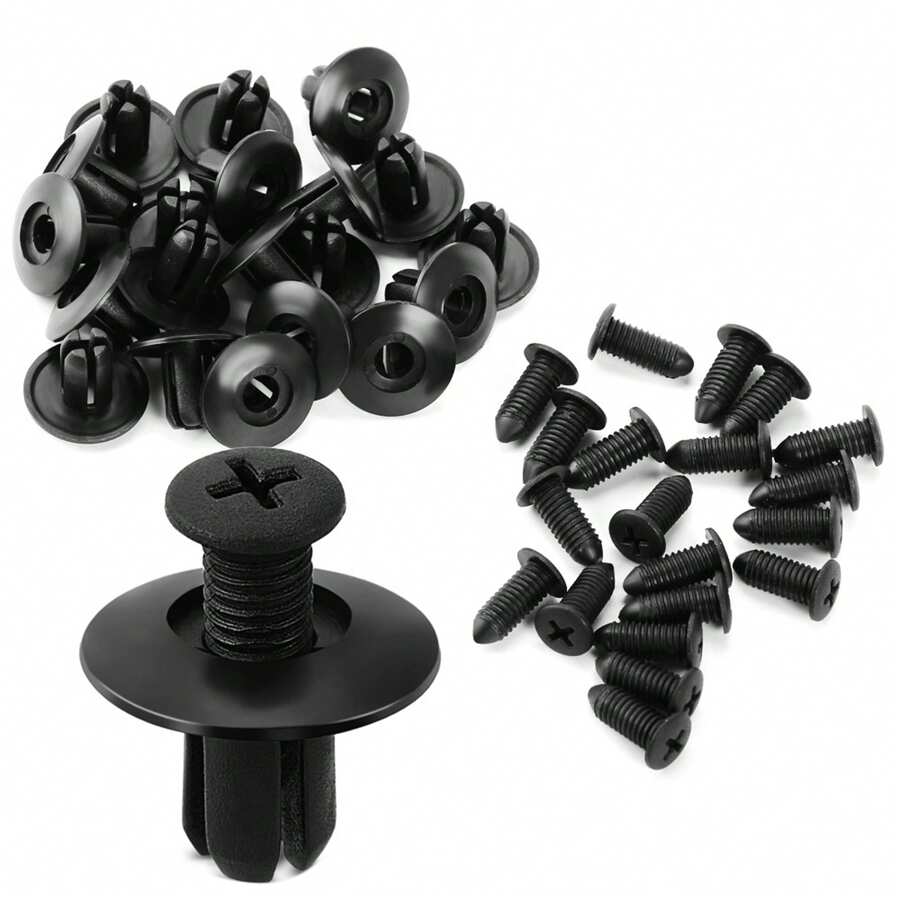 20pcs 8mm Hole Car Expansion Rivet Clips For Fenders, Mudguards ...