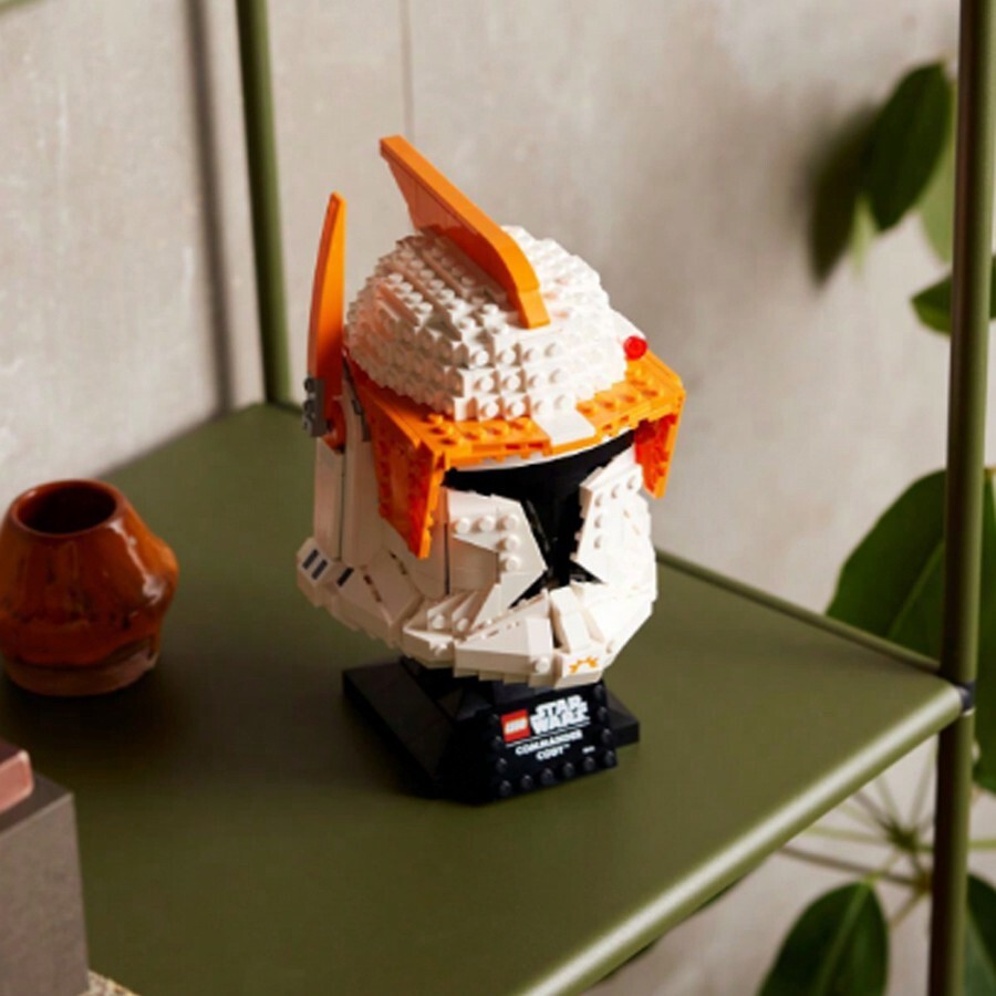 LEGO Building Blocks 75350 Star Wars Clone Commander Cody Helmet ...