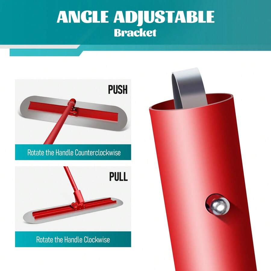 2 Kits Bull Float Kit, Concrete Float 48" Al-Mg Alloy Concrete Trowel ...