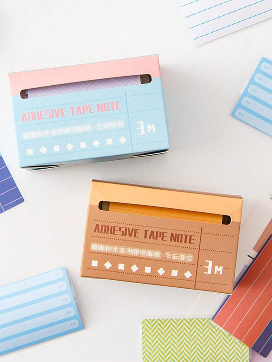 1 Set Of 70pcs Creative Box Lift Sticky Notes, Student Memo Message ...