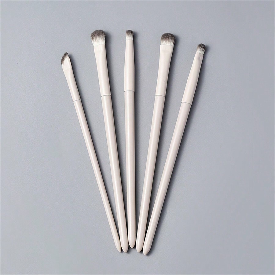 5-Piece Eye Makeup Brush Set, Precision Blending & Smudging, Multi ...