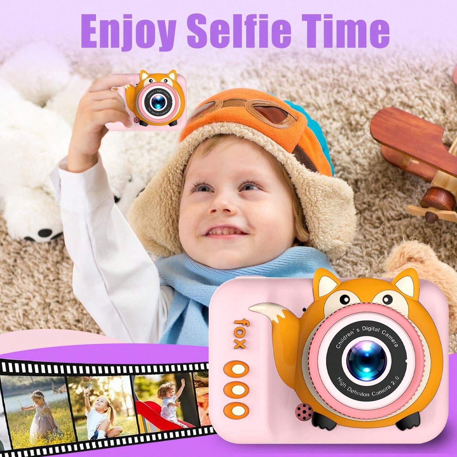 Kids Camera Toys For 3-8 Year Old Girls Boys,Children Digital Video ...