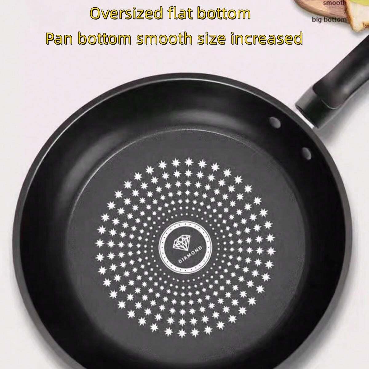 Non-Stick Pan 24cm Non-Stick Pan Domestic Wheat Rice Stone Steak Frying ...