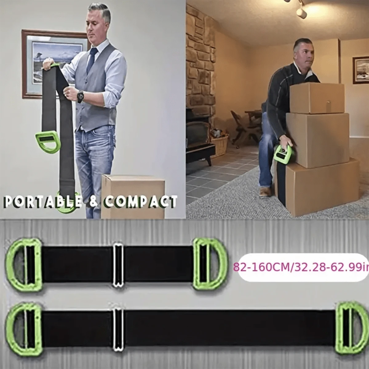 1pc Securely Move Heavy Furniture And Objects With Our Adjustable ...
