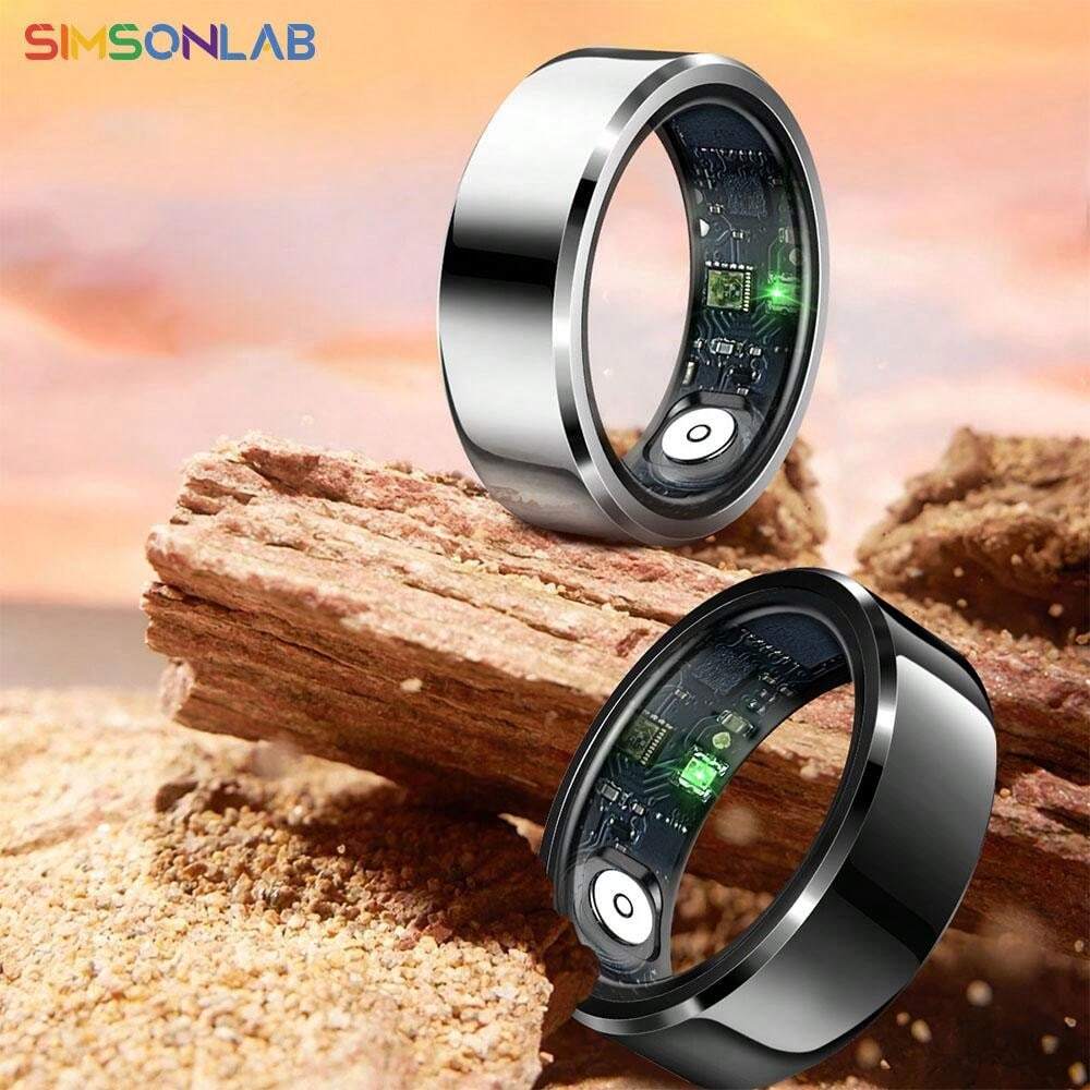 Anillo inteligente ultra bajo consumo SIMSONLAB, anillos de pareja ...
