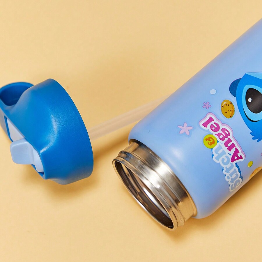 Miniso Miniso Disney Lilo & Stitch Collection בקבוק פלדה עם ידית (550 מ ...