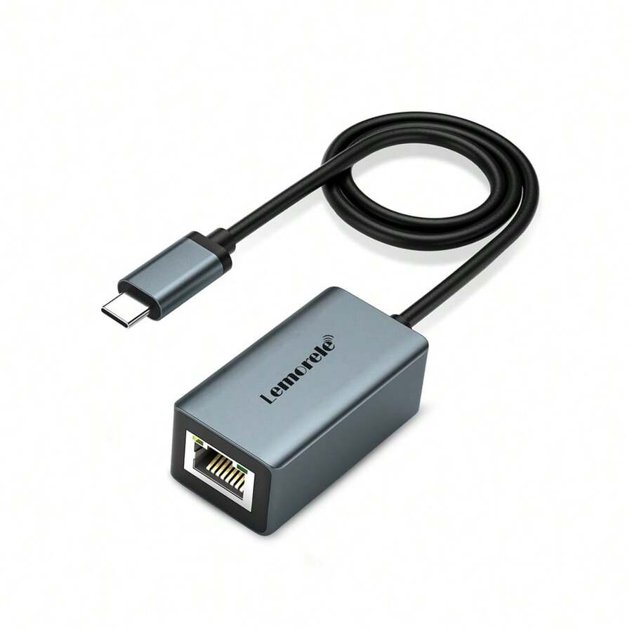 Lemorele TC48 USB Ethernet Adapter USB3.0 1000Mbps USB RJ45 Network ...