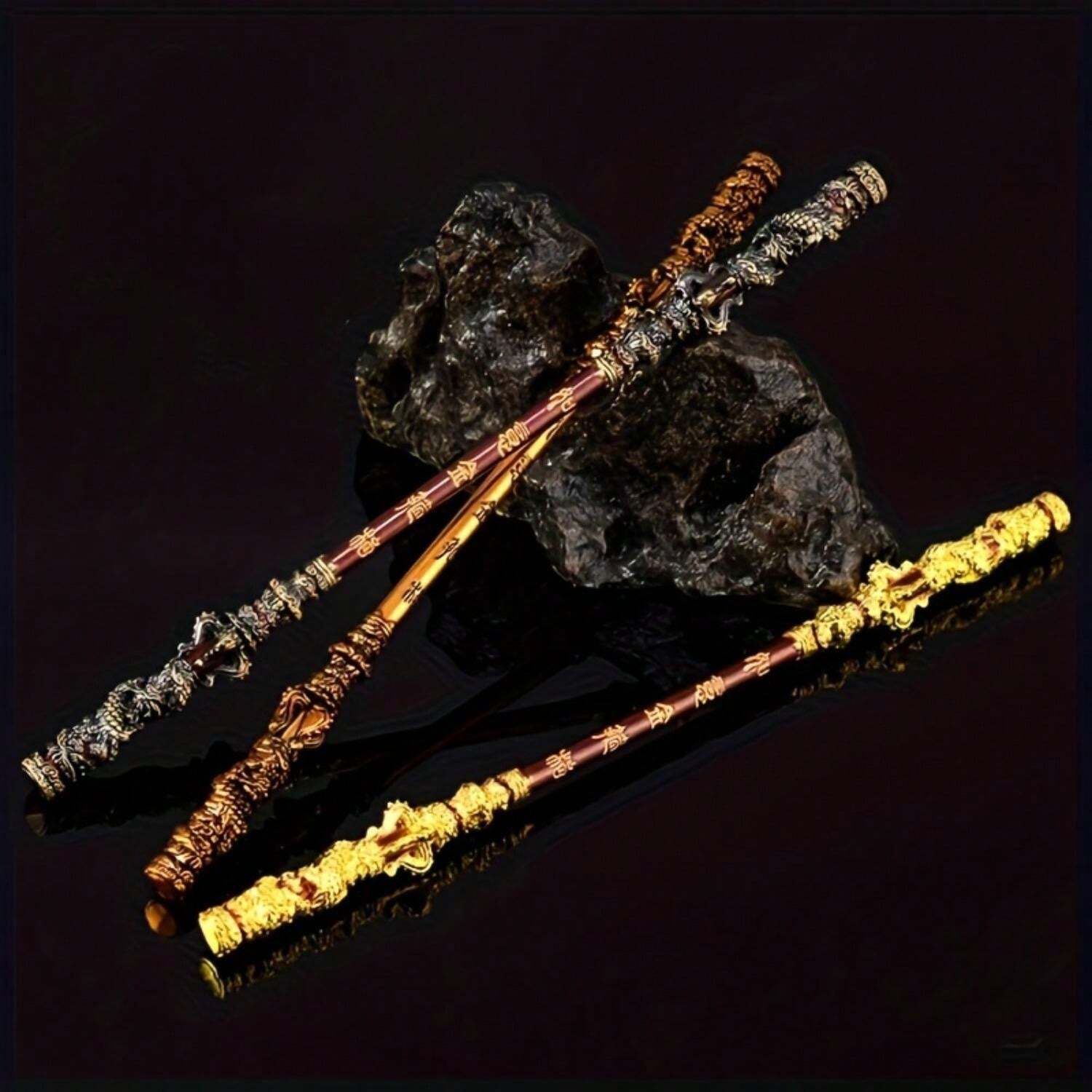 Black Myth: WuKong Weapon Sun Wukong Monkey King Bar Game Anime 22cm ...