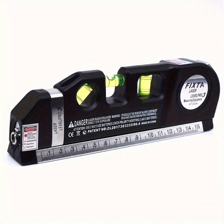 Versatile Laser Level Tape - Adjustable Multifunctional Standard Ruler ...