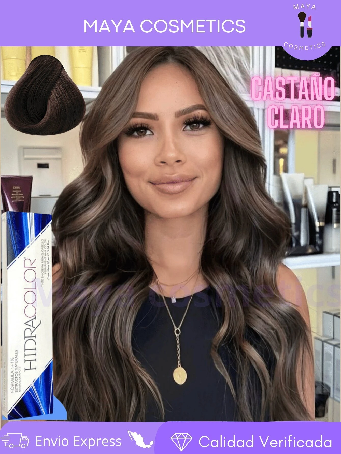 Hydra Color Dye To Dye Hair Coloration With Comb And Dye Applicator ...