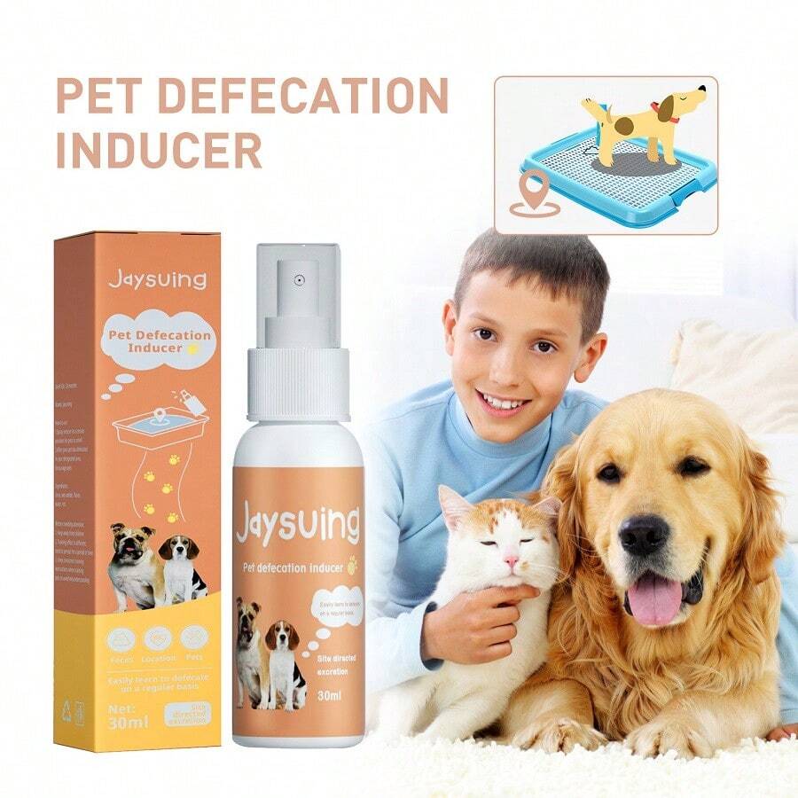 1pc 30ml Pet Defecation Inducer Cats Dogs Toileting Fixed-Point ...