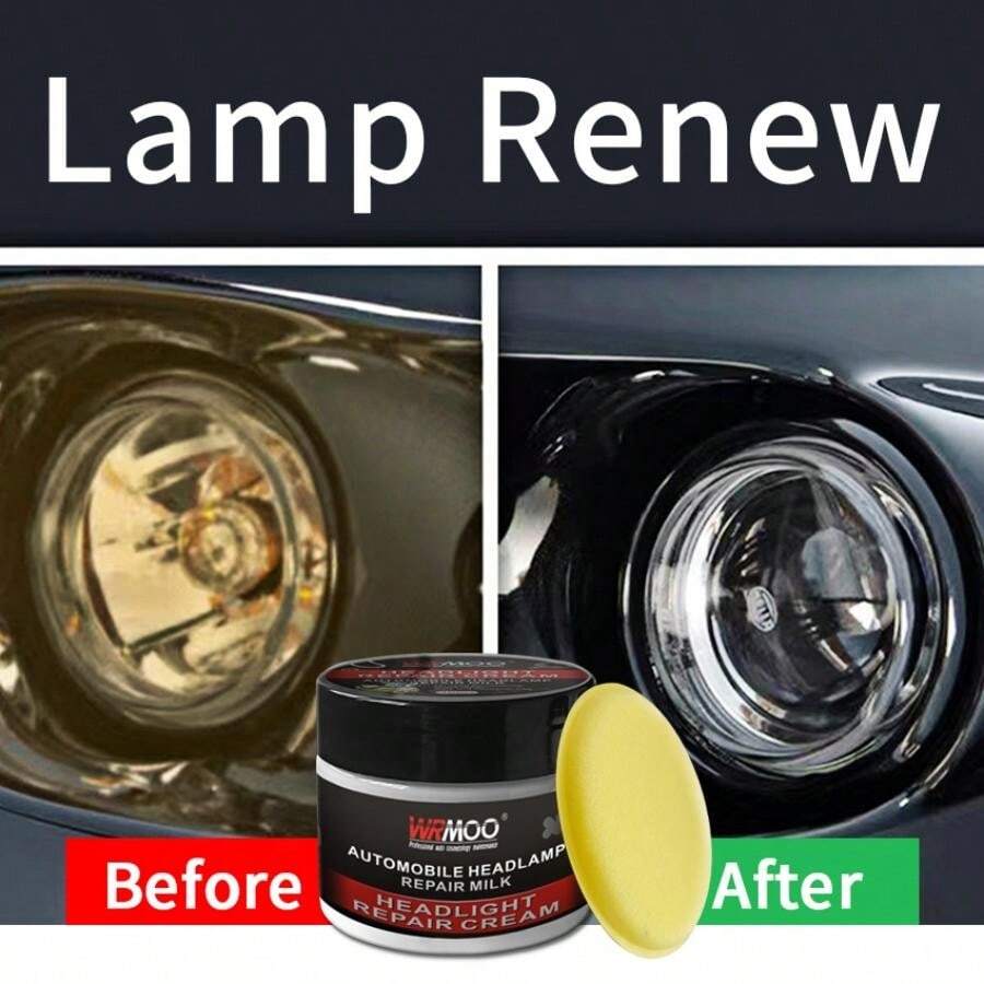 Vision-Clear Car Headlight Restoration Kit - Crystal Coating Polish ...