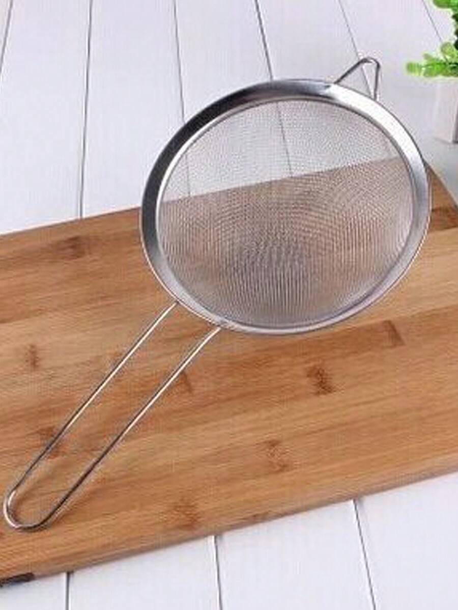 Stainless Steel Mesh Skimmer Ladle, Kitchen Tool For Draining ...