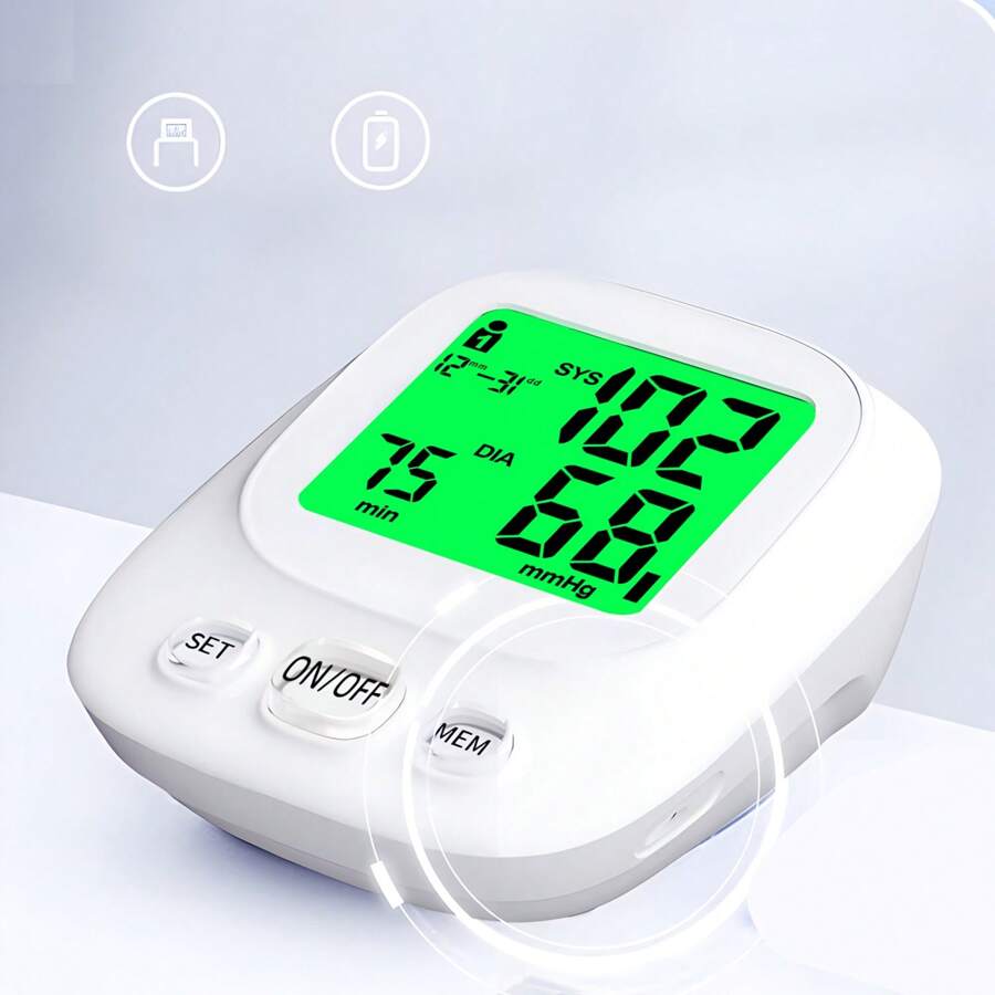 Portable Arm Blood Pressure Monitor Pressure Sensor Monitor BP ...