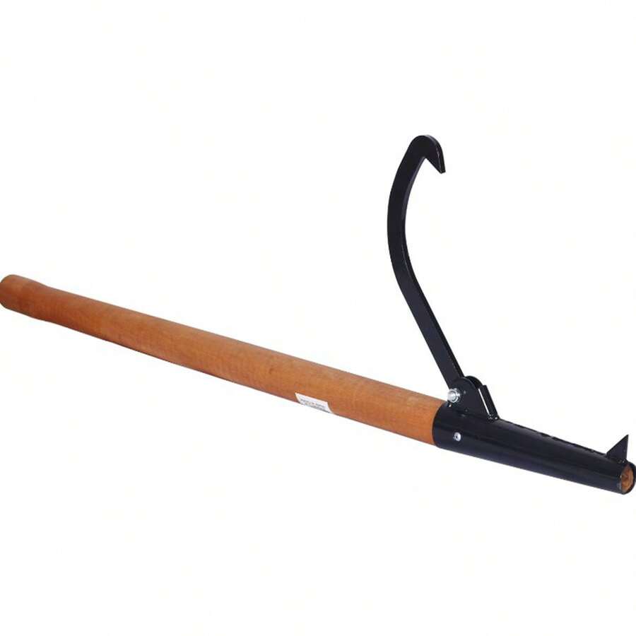 Steel Log Peavey Cant Hook 48", Roller Wood Peavey Tool For Moving ...