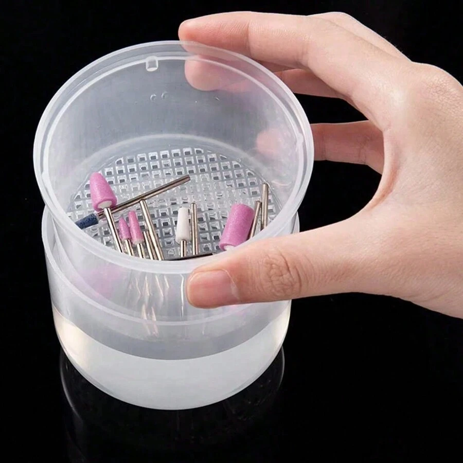 Nail Polishing Head Cleaning And Disinfection Box With Filter - High ...