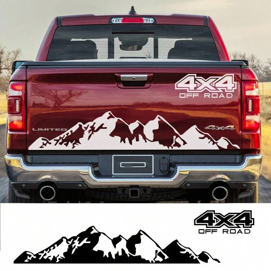 Autocollant graphique pour voiture tout-terrain 4x4, décoration vinyle ...