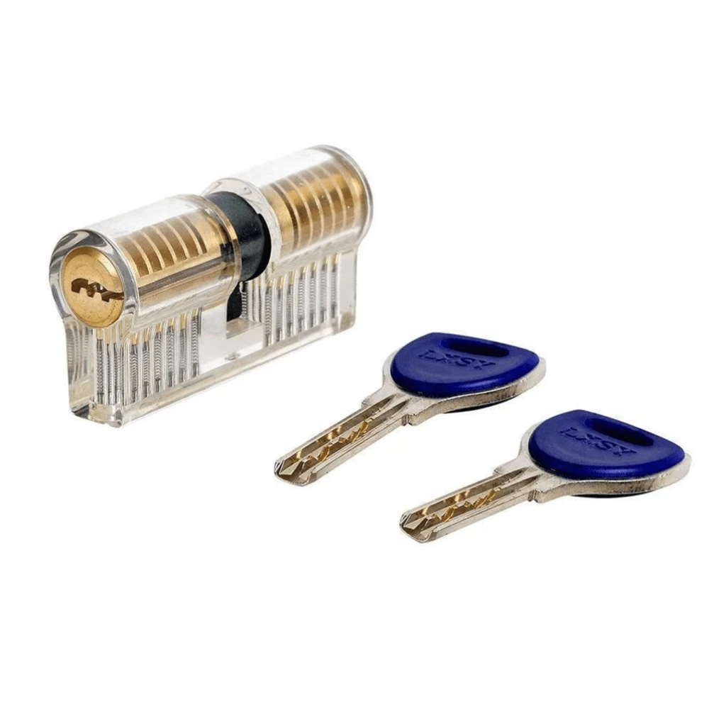 9pcs Clear Acrylic Lock Combination Set, Transparent Display Lock For ...