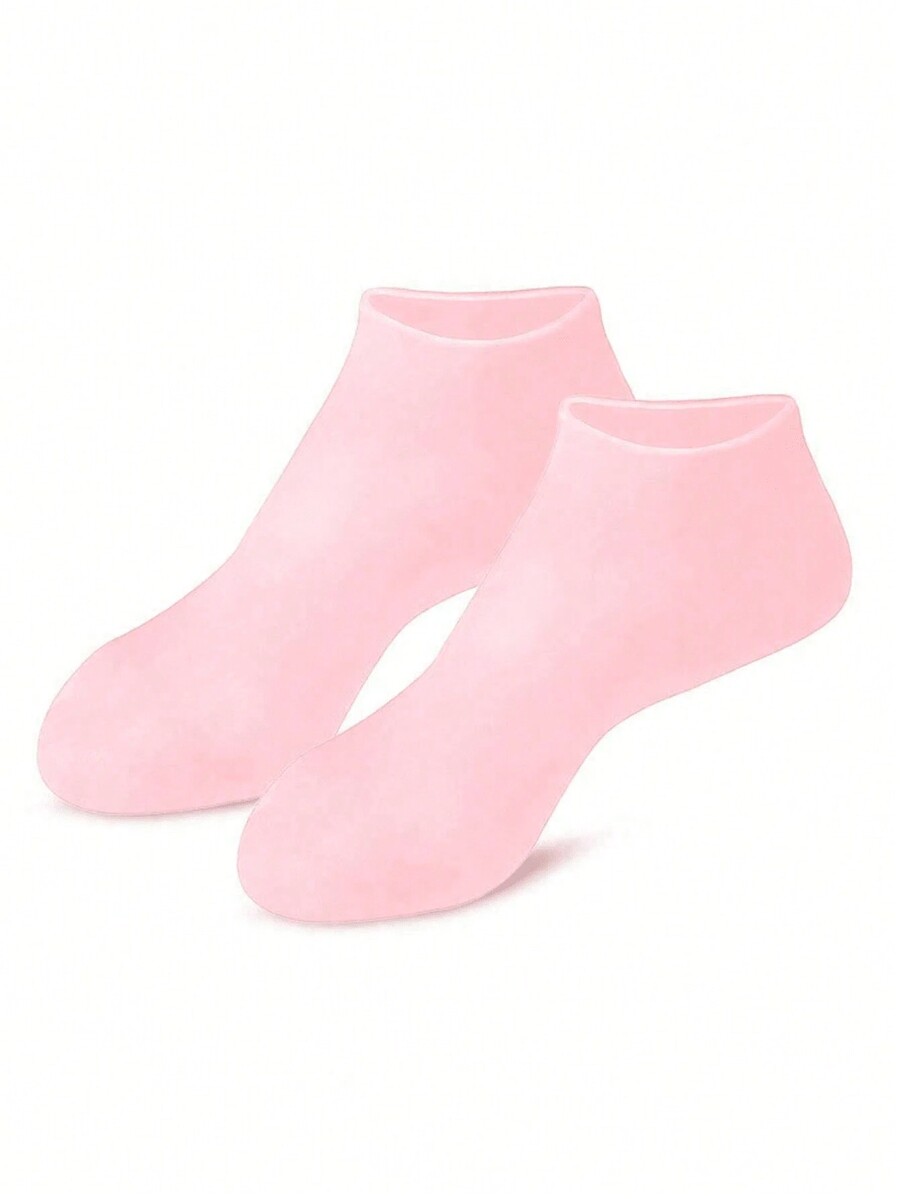 1 Pair Silicone Moisturizing Relief Socks, 1pair High Elastic ...