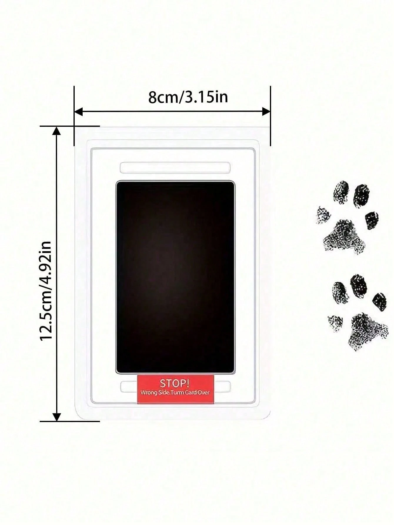 Pet Paw Print Ink Pad For Dogs And Cats, Touchless Ink Pad Pet ...