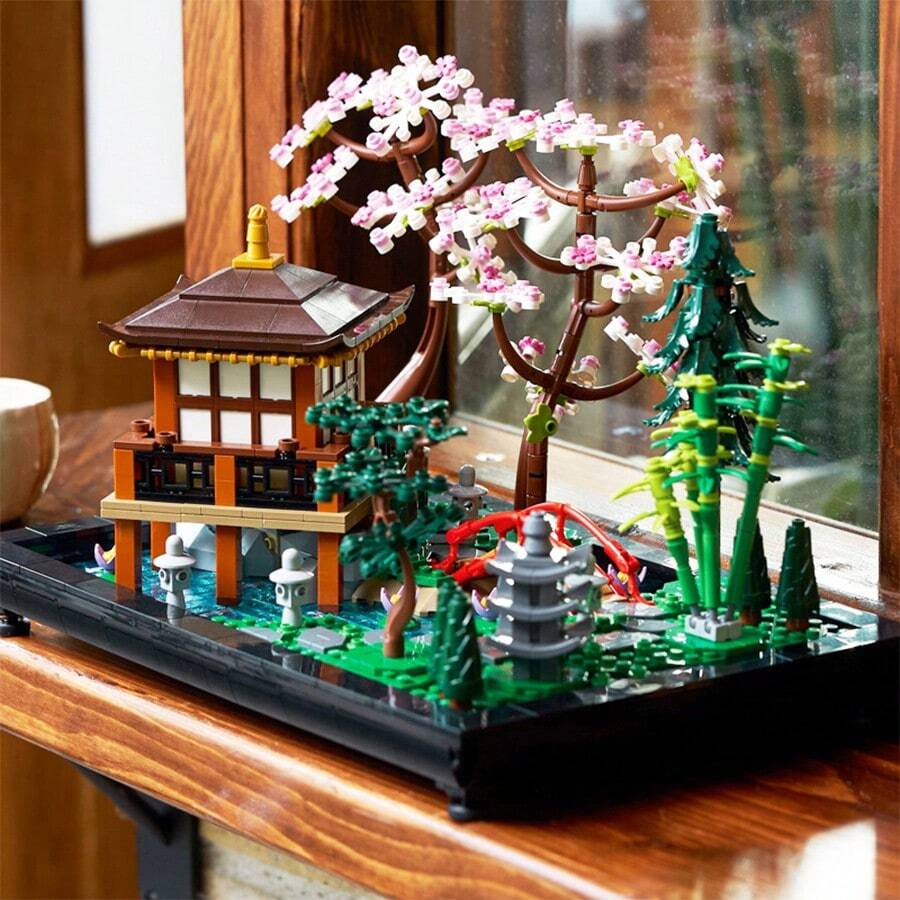 LEGO 10315 Icons Garden Of Silence, Individually Customizable Kids ...