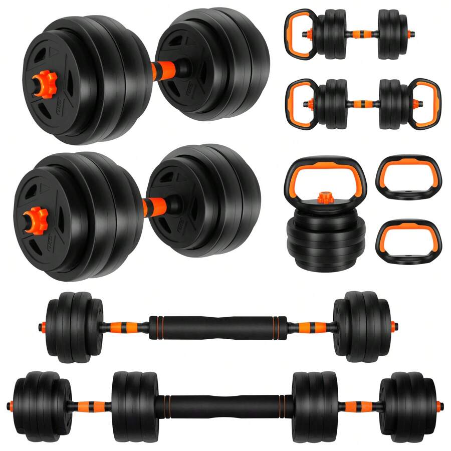 20Lbs Adjustable Dumbbell Set, Versatile Weight Combination With ...