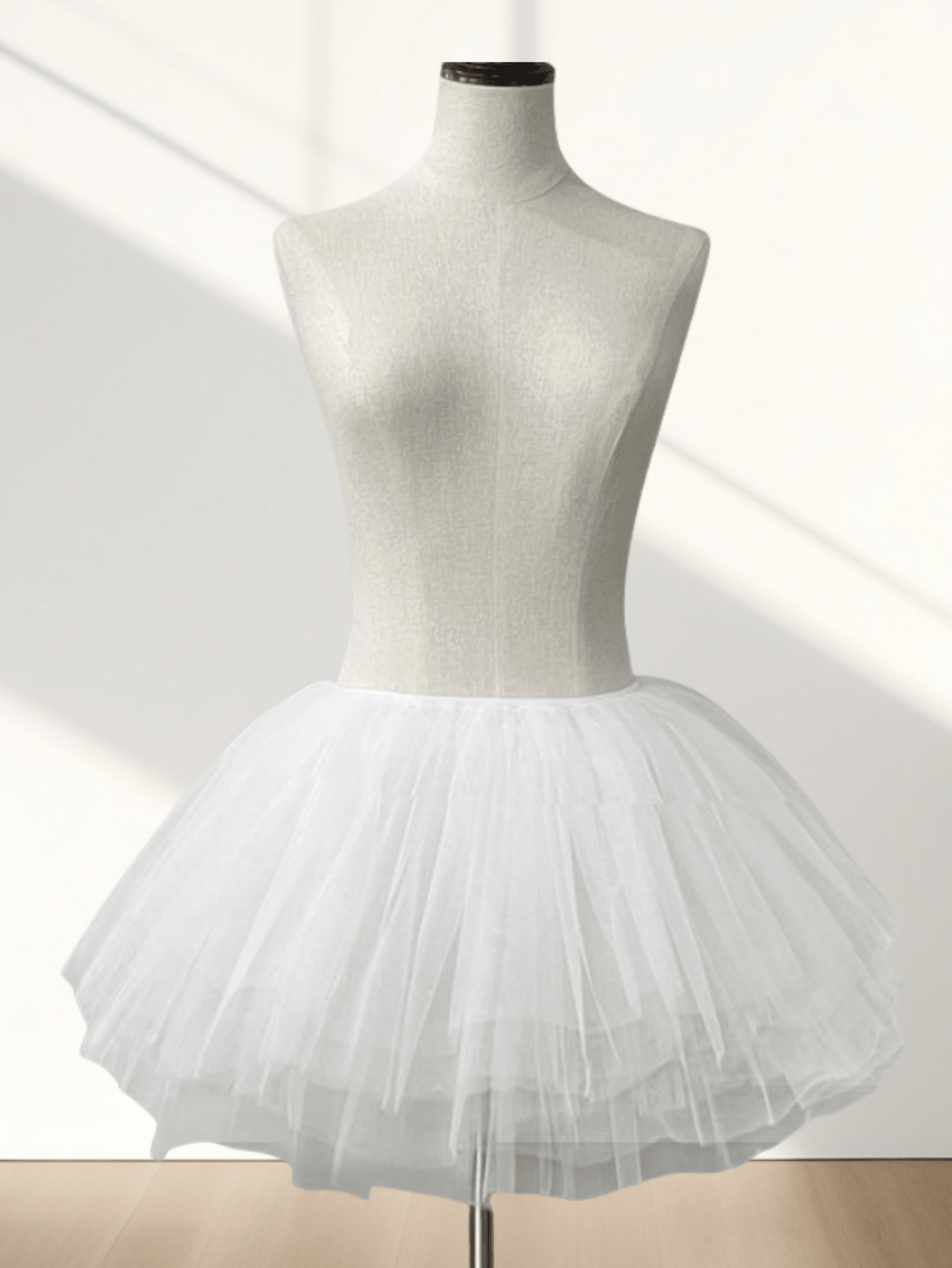 Short Petticoat Underskirt For Lolita Cosplay, Layering, JK Skirt ...
