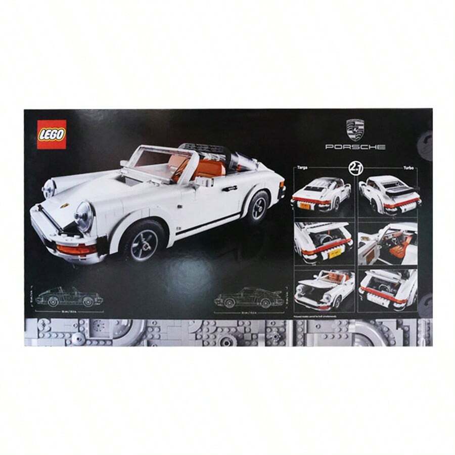 LEGO 10295 Porsche 911 Boys And Girls Sports Car Assembly Building ...