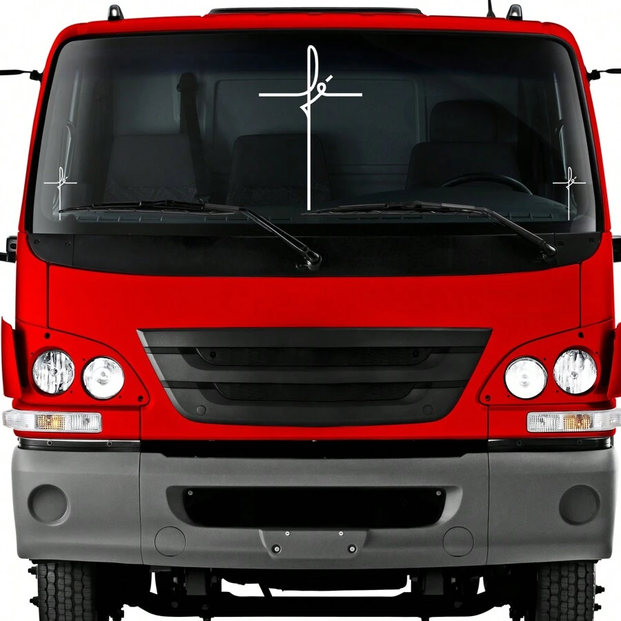Faith Cross Sticker Kit Windshield Truck Car Front Rear Internal ...