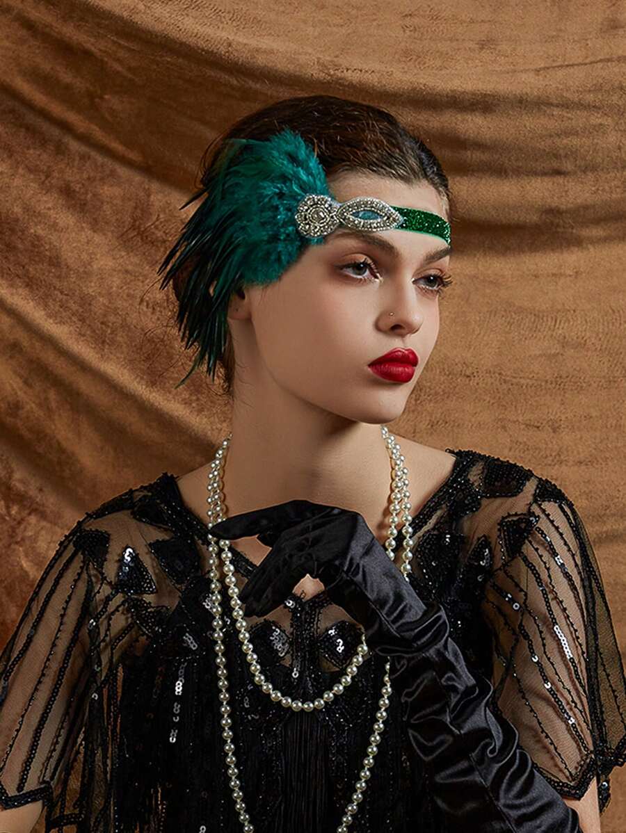 1920s, The Scud Feather Headgear Was Inlaid With Diamonds, And The ...