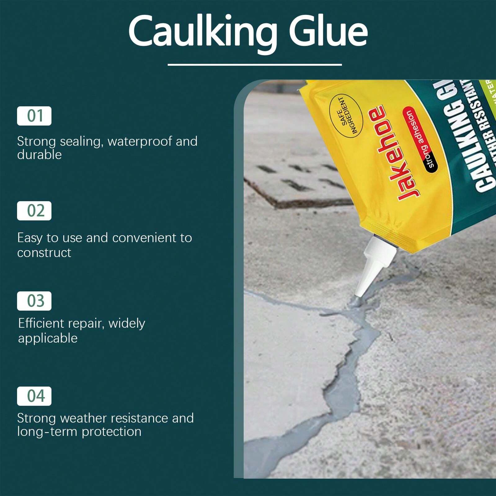 Waterproof Repair Sealant For Concrete Cracks, Wall Decoration Cracks ...