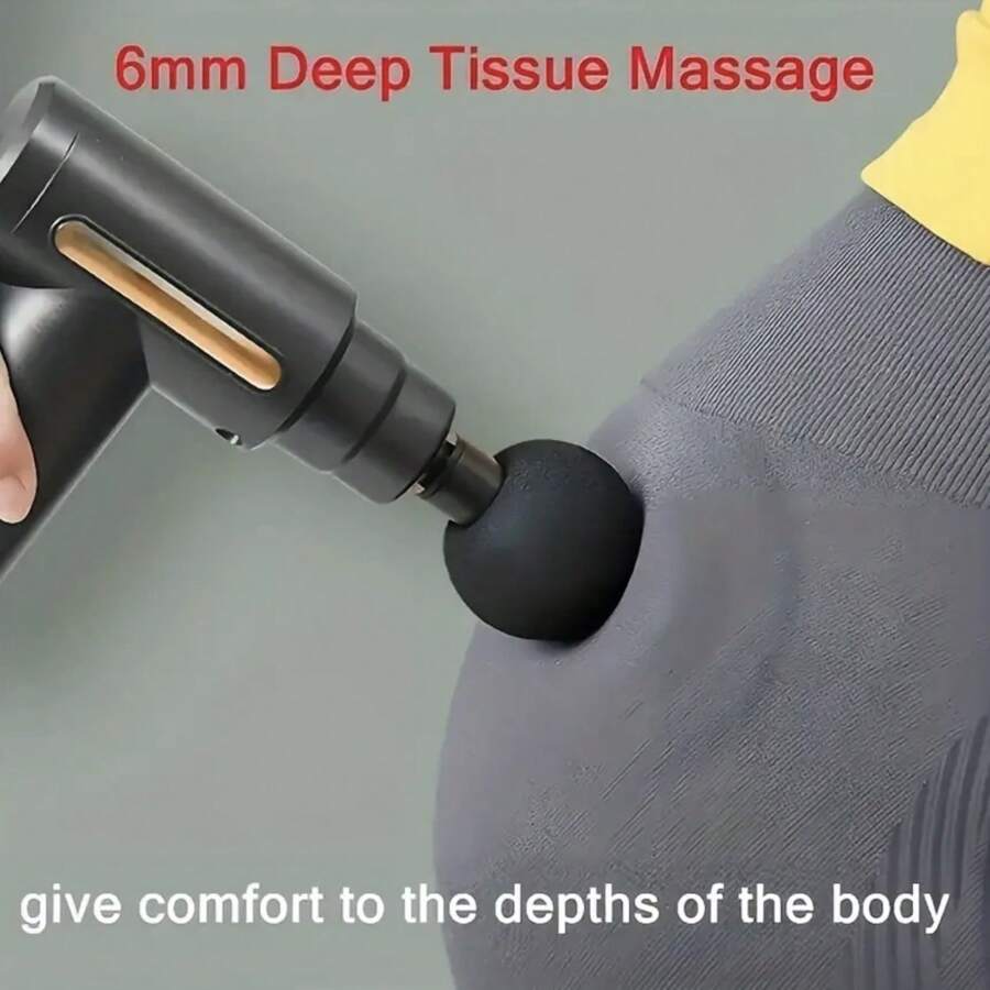 High Power Muscle Relaxing Massager - Rechargeable Deep Tissue Massage ...