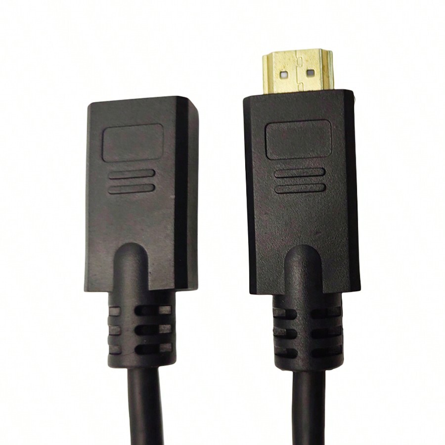 כבל מאריך HDTV זכר לנקבה מאריך טלוויזיה 4k High-Definition לניטור חיבור ...