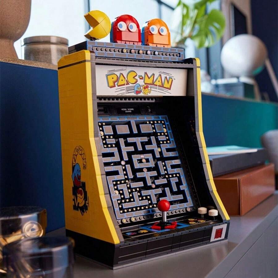 LEGO ICONS Series 10323 Pac-Man Street Assembly Building Blocks Toy for ...