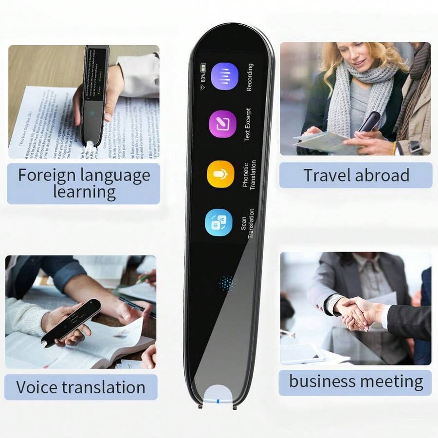 Translation Pen Language Learners Scanning Reading Pen Mobile Scanner ...