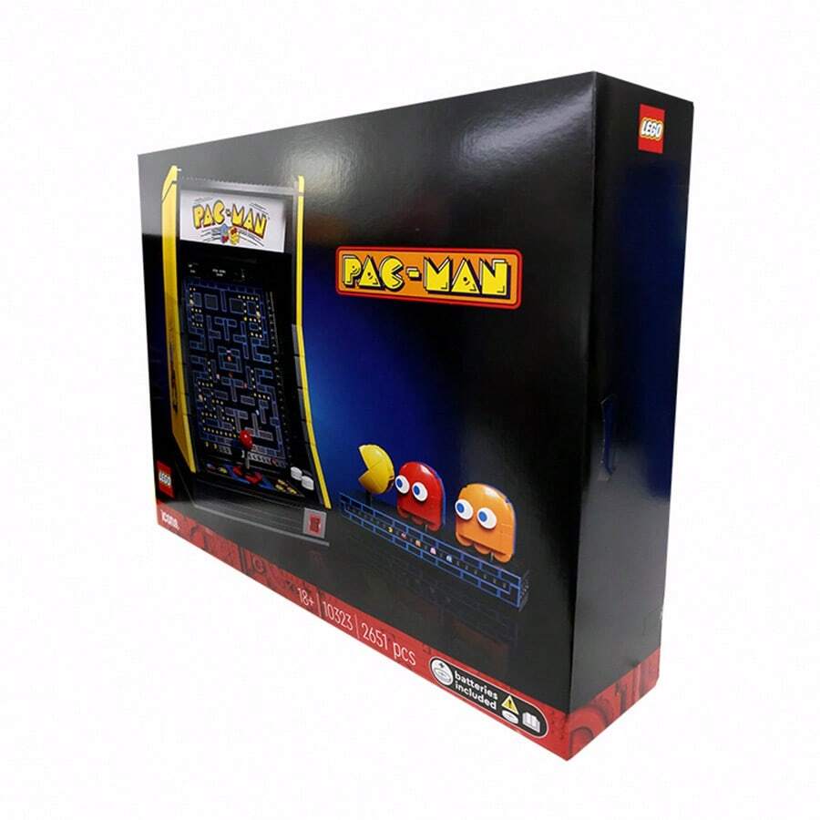 LEGO ICONS Series 10323 Pac-Man Street Assembly Building Blocks Toy ...